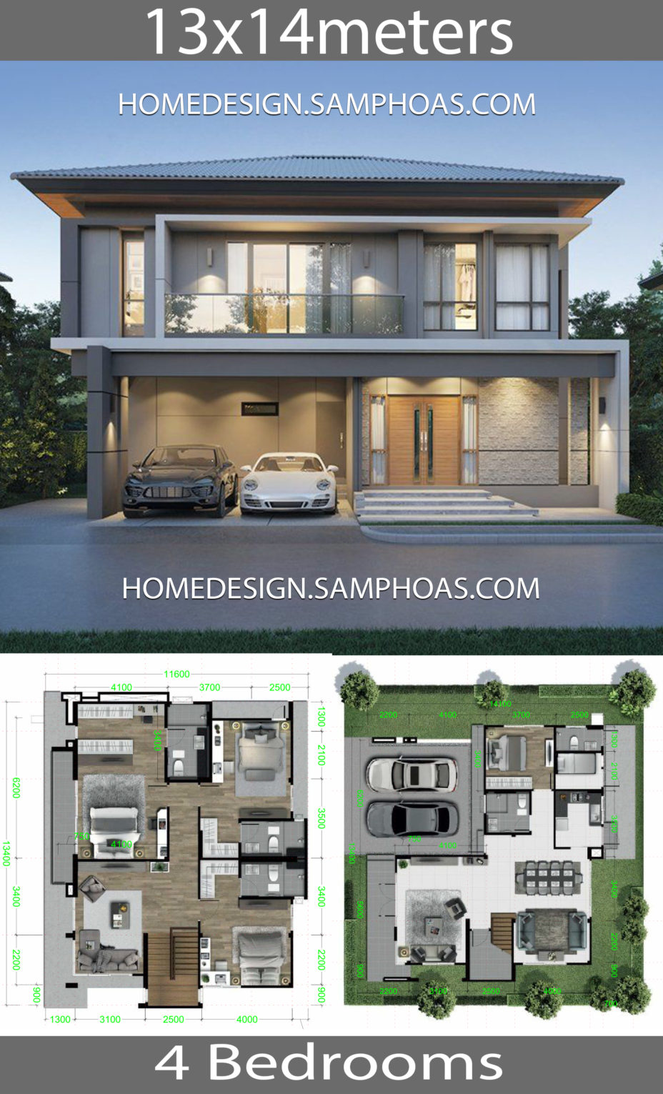 10 Best house design plans with floor plans - House Plans 3D
