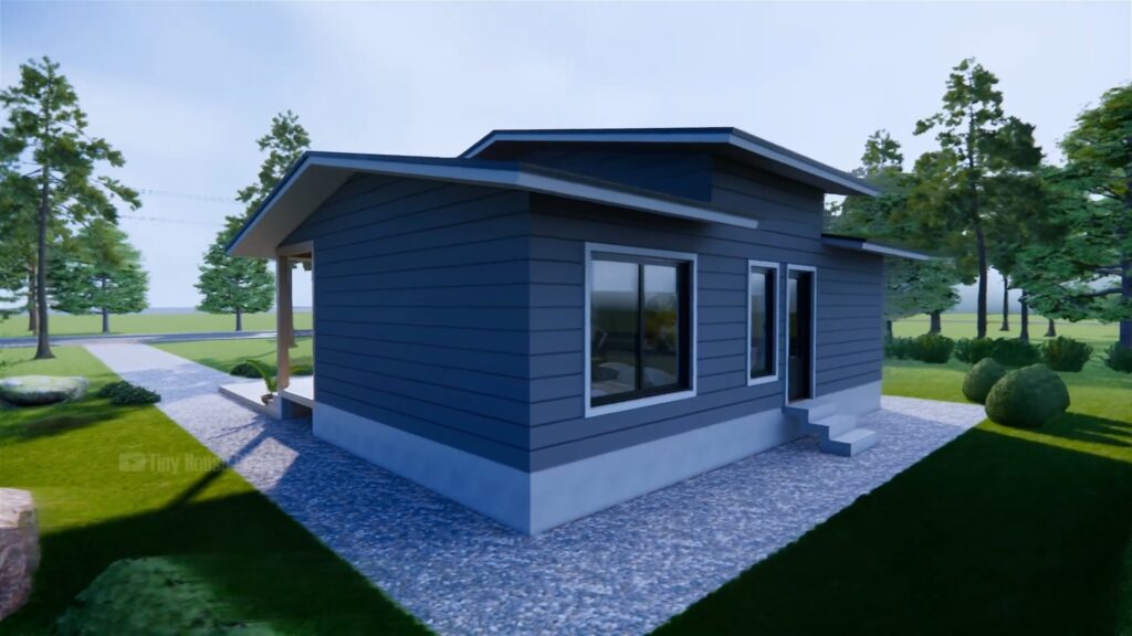 Beautiful Farm House 9x7 House Design (Wooden house ) Plan - House Plans 3D