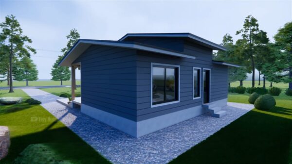 Beautiful Farm House 9x7 House Design (Wooden house ) Plan - House Plans 3D