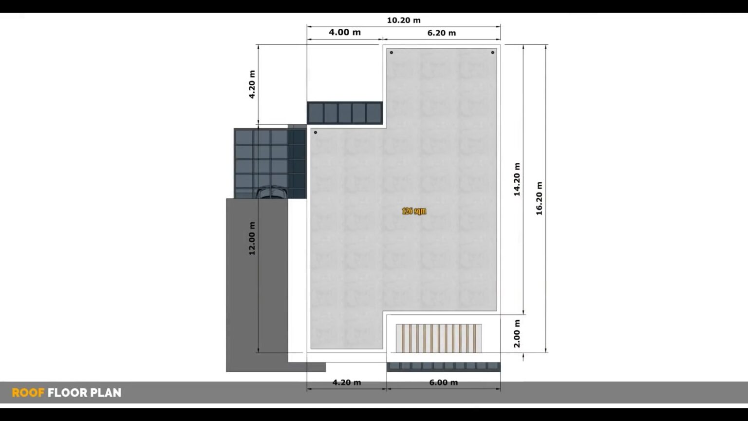 33x53 House Plans 3d 10x16 Meter 5 Bed 4 Bath - House Plans 3D