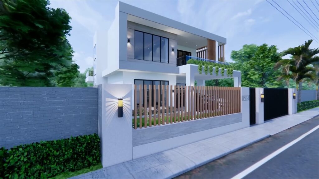 30x49 House Design Plans 9x15 Meter Modern house 5 Bedrooms 7 Bathrooms ...