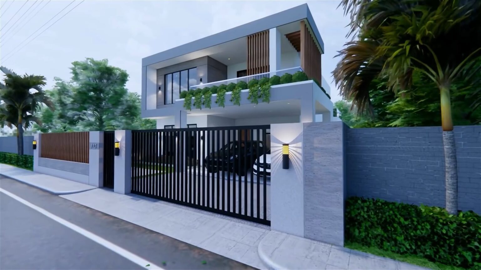 30x49 House Design Plans 9x15 Meter Modern house 5 Bedrooms 7 Bathrooms ...