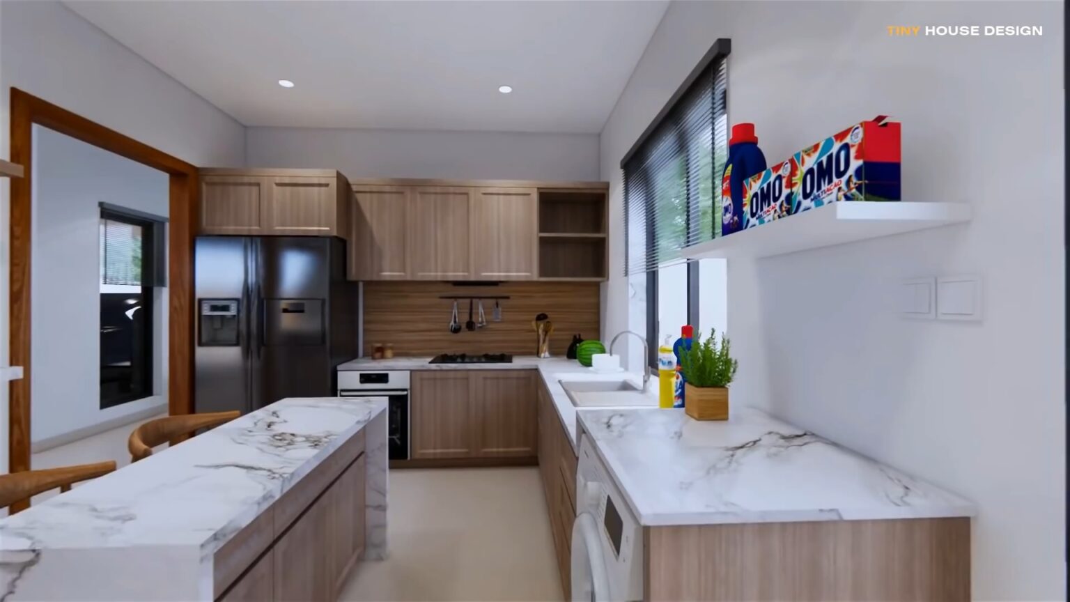 30x53 House Design Modern 9x16 House 2 Storey 5 Beds 4 Baths - House ...