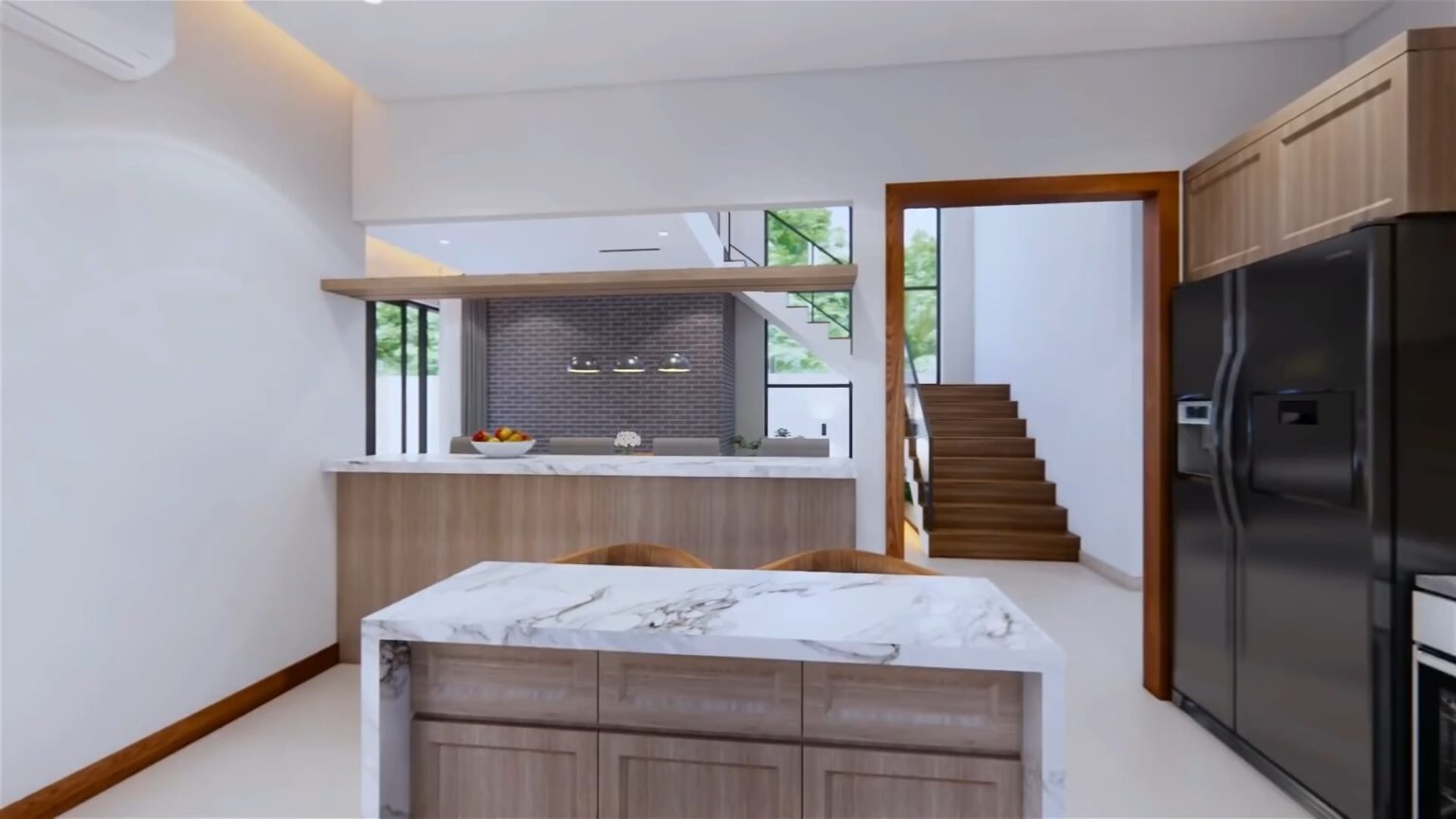 30x53 House Design Modern 9x16 House 2 Storey 5 Beds 4 Baths - House ...