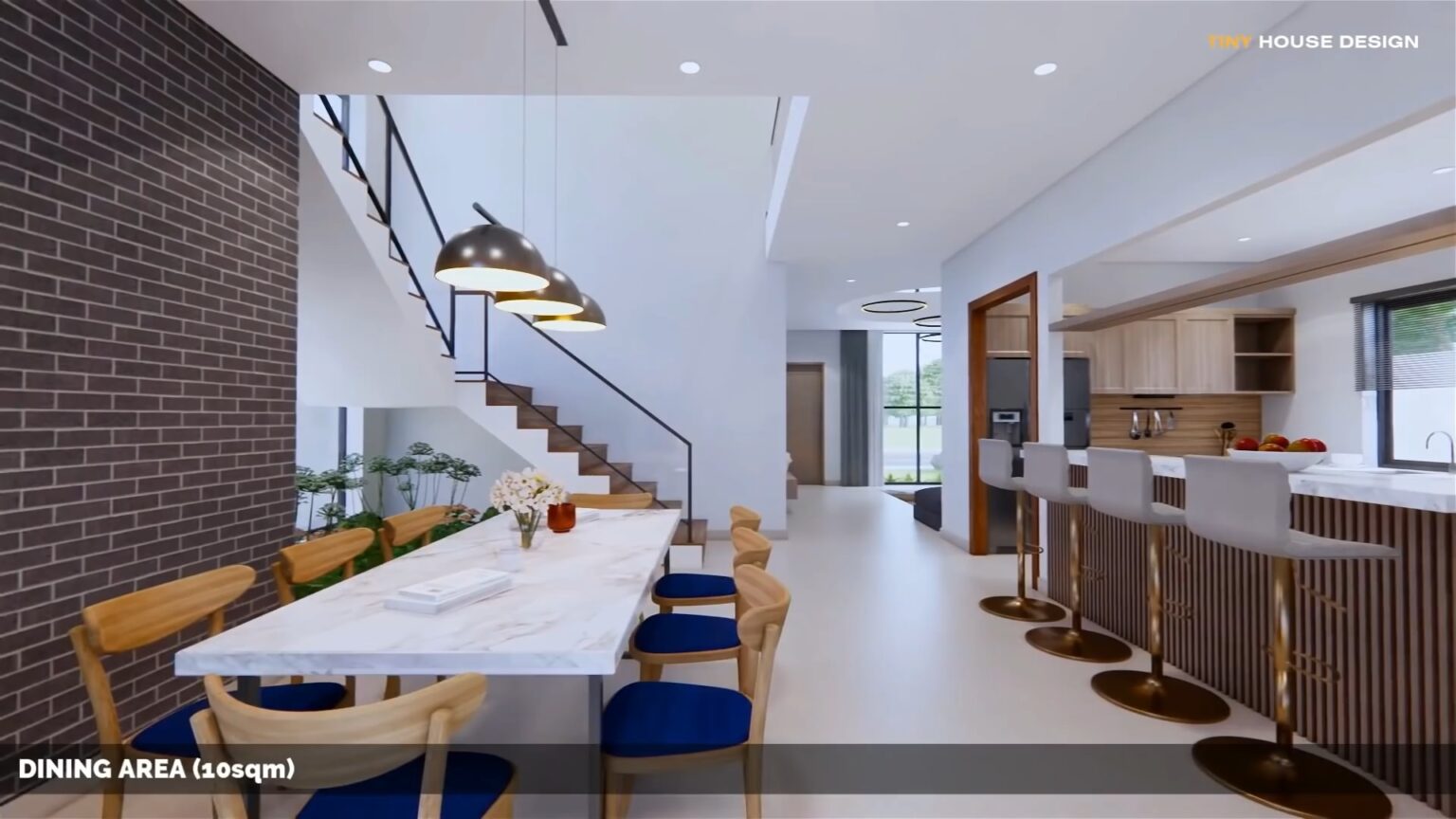 30x53 House Design Modern 9x16 House 2 Storey 5 Beds 4 Baths - House ...