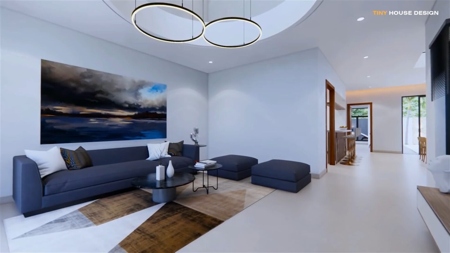 30x53 House Design Modern 9x16 House 2 Storey 5 Beds 4 Baths - House ...