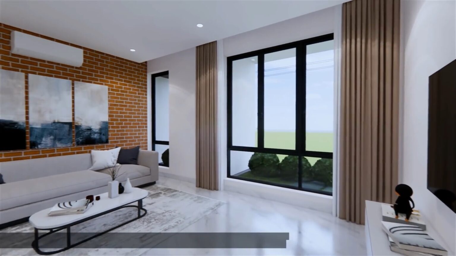 33x33 House Design Plans 10x10 Meter Modern House 4 Beds 6 Baths ...