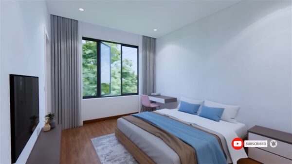 33x49 House Design Modern 10x15 M House Plan 4 Beds 6 Baths - House ...