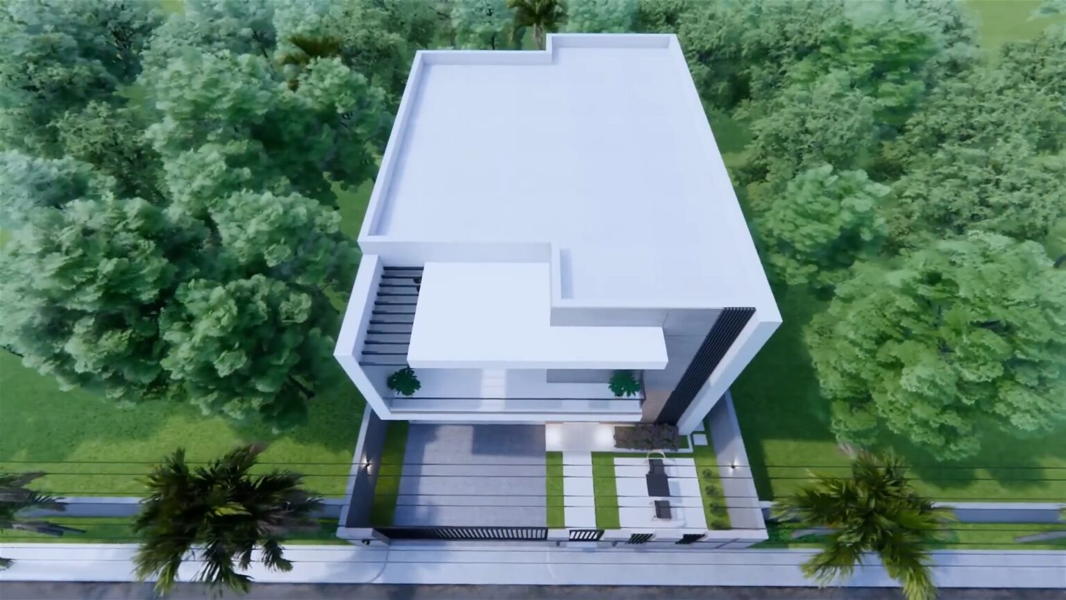 33x49 House Design Modern 10x15 M House Plan 4 Beds 6 Baths - House ...