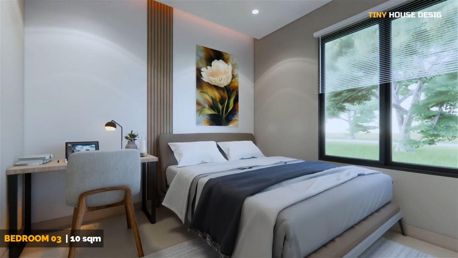 Small House Design 28x33 Feet Home Design Plan 8.50x10 M 3 Bed 2 Bath ...