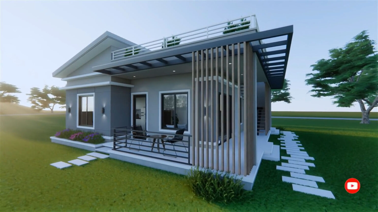 Small House Design 28x33 Feet Home Design Plan 8.50x10 M 3 Bed 2 Bath ...