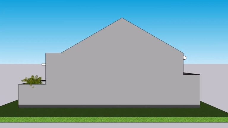 Small House Plan 6x12 Meter Home Design 20x39 Feet 2 Beds - House Plans 3D