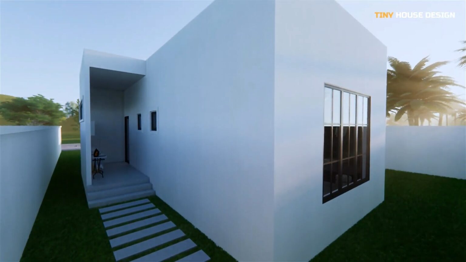 House Design Plans 9x15.6 Meter 30x51 Feet 3 Bed 2 Bath - House Plans 3D