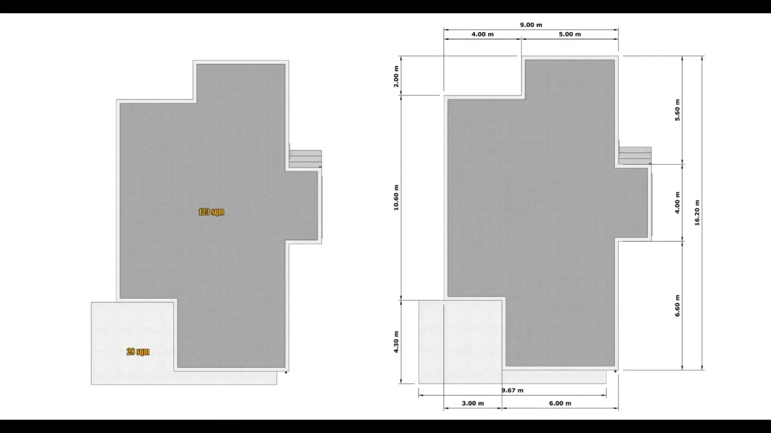 House Design Plans 9x15.6 Meter 30x51 Feet 3 Bed 2 Bath - House Plans 3D