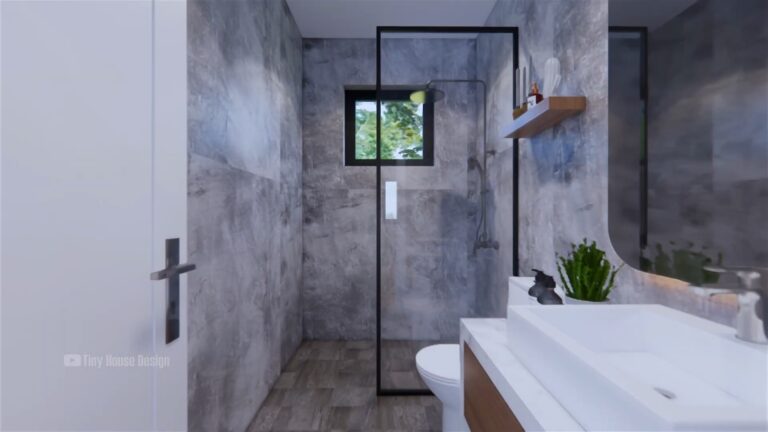 House Design Plans 9x9 Meter 30x30 Feet 3 Bed 2 Bath - House Plans 3D