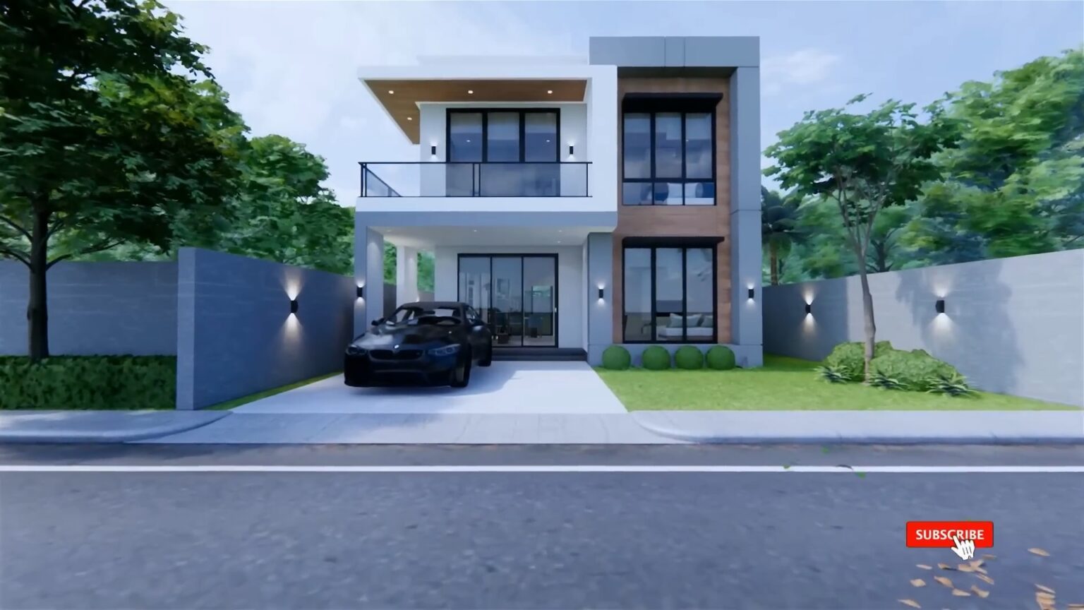 Small House Design 7.5x8 Meter Home Plan 25x26 Feet 4 Bed 3 Bath ...