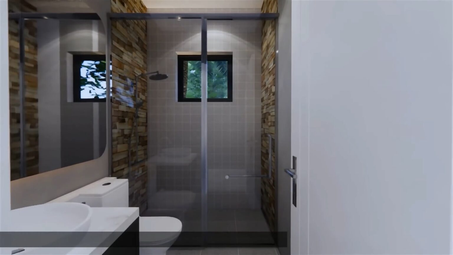 Small House Design 7.5x8 Meter Home Plan 25x26 Feet 4 Bed 3 Bath ...