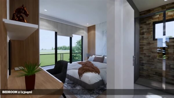 Small House Design 7.5x8 Meter Home Plan 25x26 Feet 4 Bed 3 Bath ...