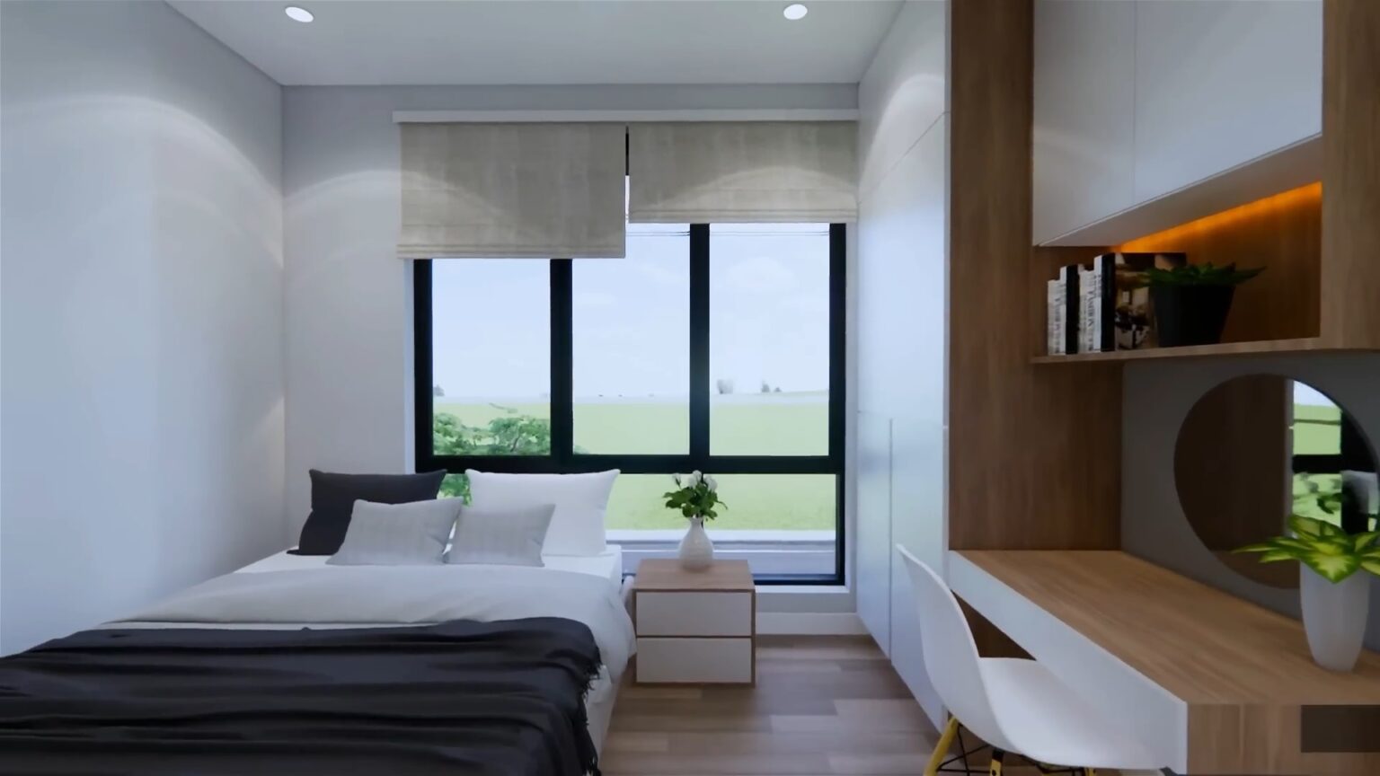 Small House Design 7.5x8 Meter Home Plan 25x26 Feet 4 Bed 3 Bath ...