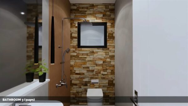 Small House Design 7.5x8 Meter Home Plan 25x26 Feet 4 Bed 3 Bath ...