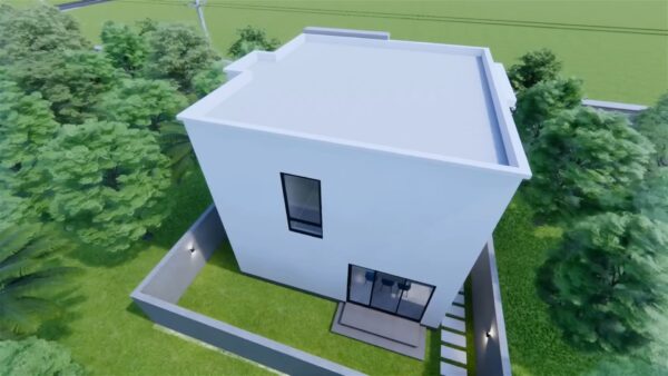 Small House Design 7.5x8 Meter Home Plan 25x26 Feet 4 Bed 3 Bath ...