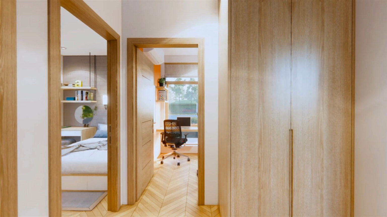 Small House Design 12x7.5 Meter House Plans 39x25 Feet 2 Bed - House ...