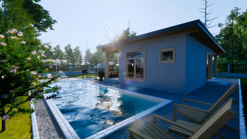 Small House Design 12x7.5 Meter House Plans 39x25 Feet 2 Bed - House ...
