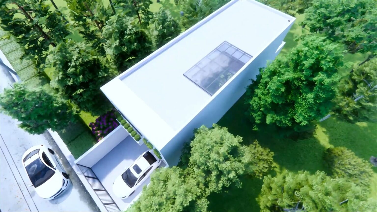 Small House Design 5x15 Meter House Plans 17x49 Feet 2 Bed 3 Bath ...